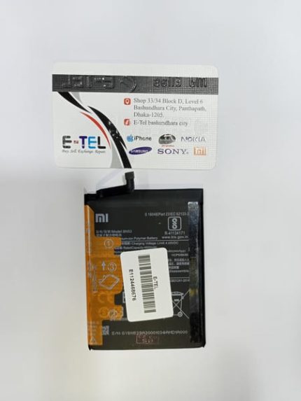 Redmi Note 9 Battery Price in Bangladesh